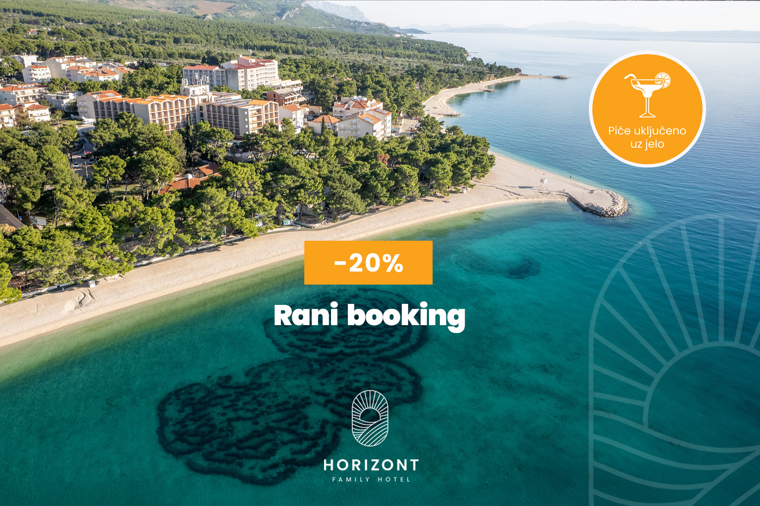 Rani booking -20% - Hotel Horizont - Posebne ponude